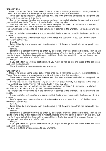 Holes KS2/3 SOW - Full lessons and PowerPoints with resources ...