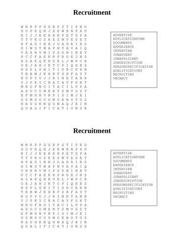 Recruitment and Selection - GCSE Business Studies - 2 Full Lessons ...