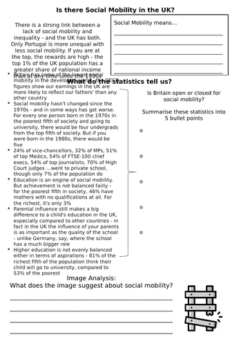 GCSE Sociology - Social Stratification Full Unit of Work | Teaching ...