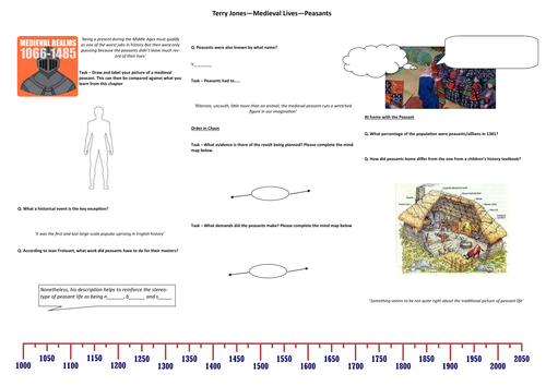 Terry Jones Medieval Lives - Chapter 1 - Peasants | Teaching Resources