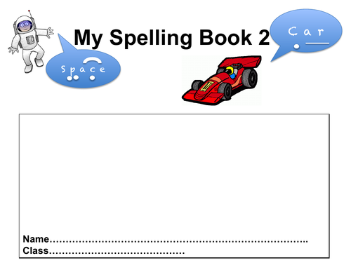 Spelling Book | Teaching Resources