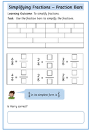 Simplifying Fractions | Teaching Resources