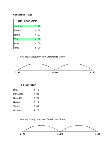 The Ultimate Lesson Pack: Timetables And Time Calculations Demystified ...