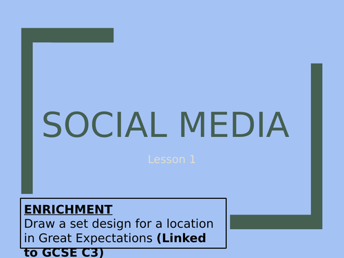 Year 8 Social Media | Teaching Resources