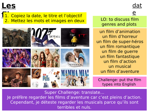 Year 8 French - Dynamo 2 Module 3 - Les Médias | Teaching Resources