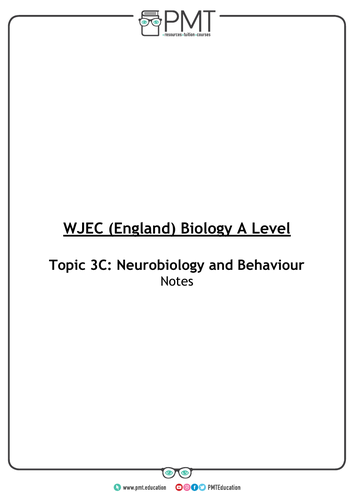 WJEC England/ Eduqas A-Level Biology Notes | Teaching Resources
