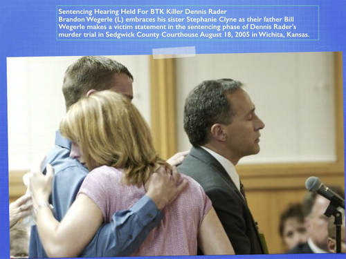 Dennis Rader BTK Serial Killer Murder Criminal Law Wichita Kansas ...