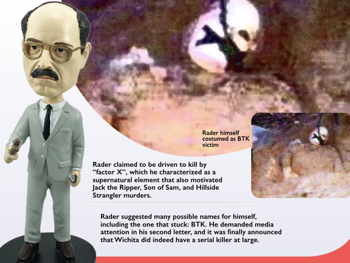 Dennis Rader BTK Serial Killer Murder Criminal Law Wichita Kansas ...