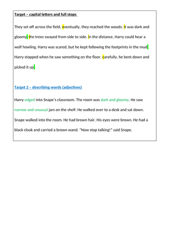 Harry Potter & the Philosopher's Stone - Fantasy writing - 4 week ...