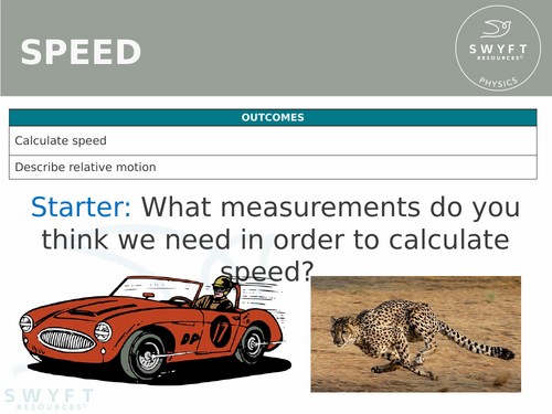 NEW KS3 ~ Year 8 ~ Motion & Pressure | Teaching Resources