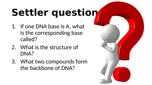 DNA discovery debate lesson | Teaching Resources