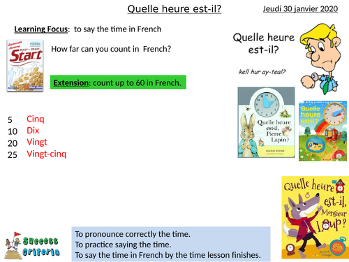 L'heure | Teaching Resources