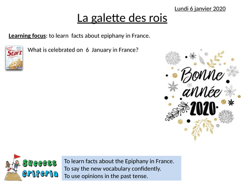 La galette des rois | Teaching Resources