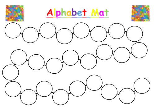 EYFS/SEN/Yr1 - Alphabet Matching Mat | Teaching Resources