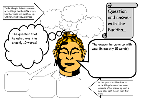 Buddhism worksheets | Teaching Resources