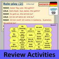 German Greetings and Introductions Presentation | Teaching Resources