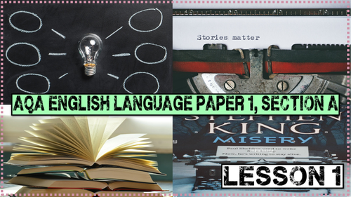 AQA English Language Paper 1, Section A Question 1-4 | Teaching Resources
