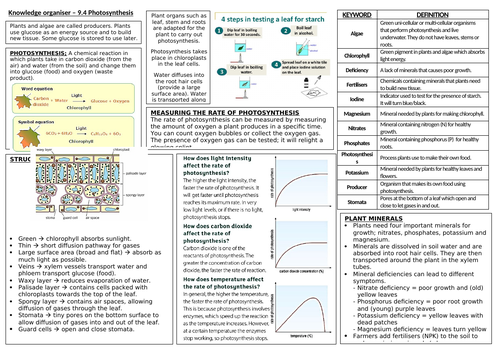 KS3 Knowledge Organisers | Teaching Resources