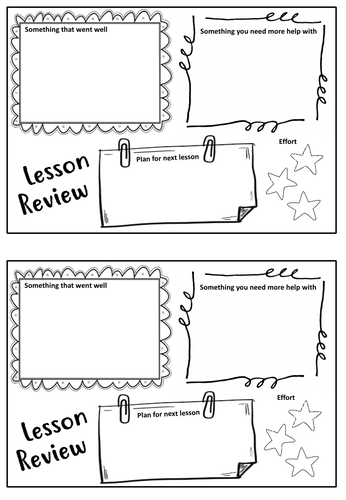 Lesson review | Teaching Resources