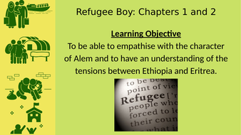 Refugee Boy Chapters 1 and 2 Full Lesson | Teaching Resources