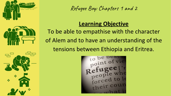 Refugee Boy Chapters 1 and 2 Full Lesson | Teaching Resources