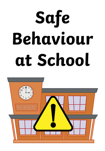 Safe Behaviour at School Social Story | Teaching Resources