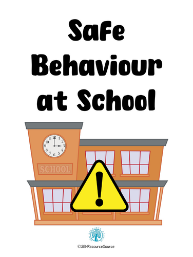 Safe Behaviour at School Social Story | Teaching Resources
