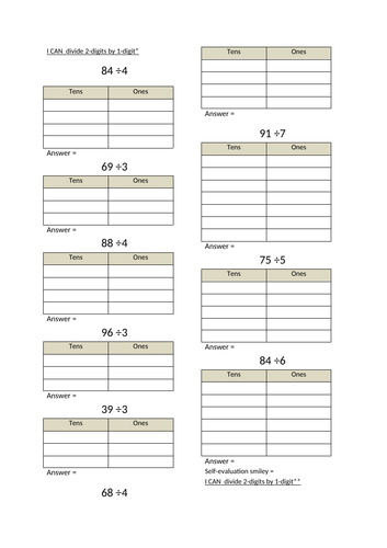 Year 4 Division using place value counters | Teaching Resources Year 4 Division using place value counters | Teaching Resources