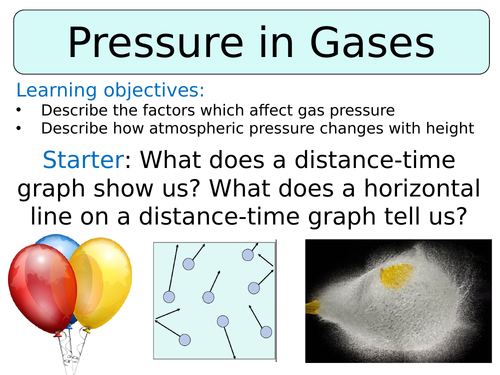 NEW KS3 ~ Year 8 ~ Motion & Pressure | Teaching Resources