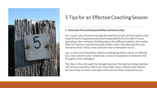 Learning & Teaching - How to coach and develop teachers T&L ...