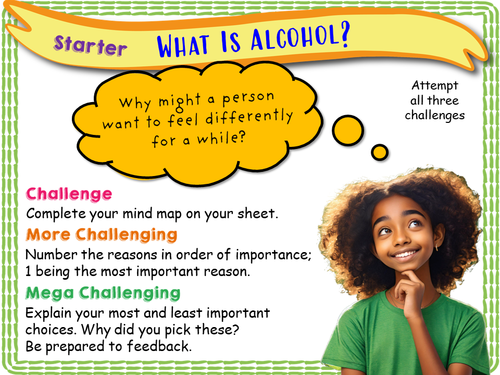 Alcohol PSHE | Teaching Resources