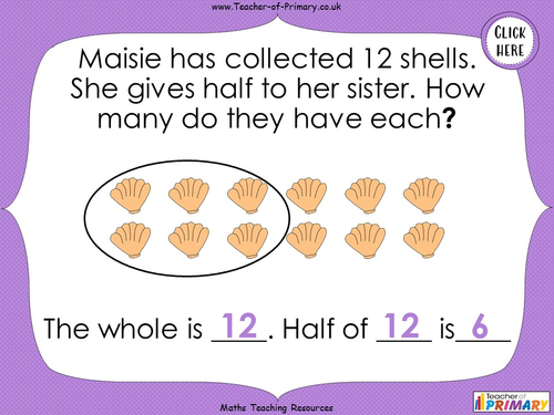 Halves - Year 2 | Teaching Resources