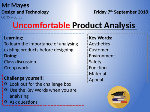 Product Analysis FULL LESSON KS3 | Teaching Resources