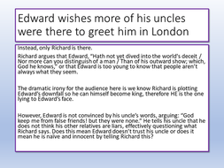 Richard III Act 3 Scene 1 | Teaching Resources