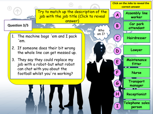Labour Market Information - Careers | Teaching Resources