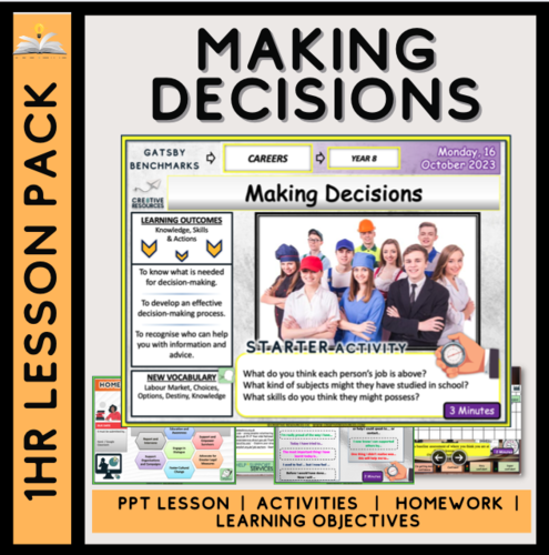 Making decisions about KS4 - Careers + Options | Teaching Resources