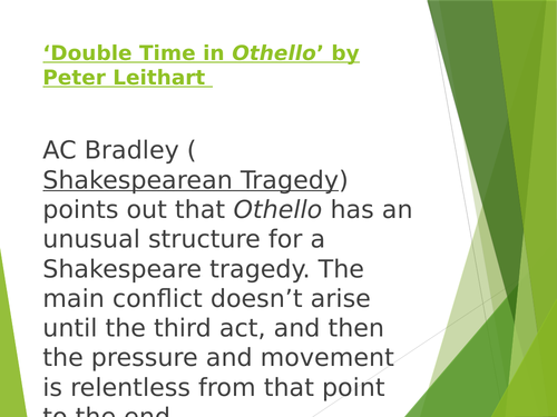 A Level Othello Scheme - Paper 1 Drama | Teaching Resources