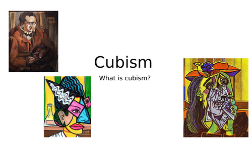 Cubism and Roll a Picasso lesson | Teaching Resources