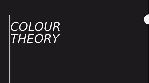 Colour Theory lesson plans and colour wheel. | Teaching Resources