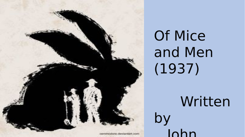 Of Mice and Men | Teaching Resources