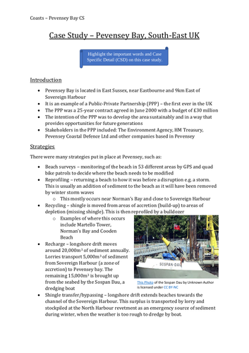 AQA A Level Geography - Physical Geography Bundle | Teaching Resources