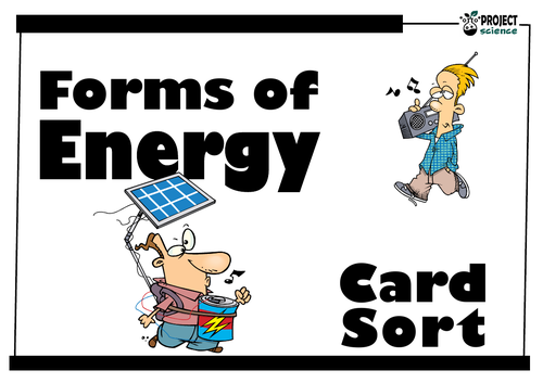 Forms of Energy Card Sort | Teaching Resources