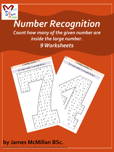 Number Recognition (Early Years Maths) | Teaching Resources