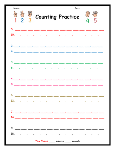 Counting Practice - Generate SPEED | Teaching Resources