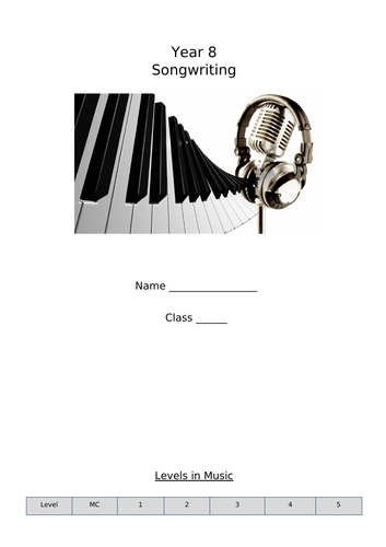 SONGWRITING BOOKLET | Teaching Resources