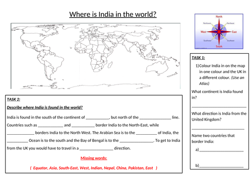 Describing a location - Geography | Teaching Resources