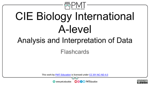 CAIE A-Level Biology Practical Flashcards | Teaching Resources