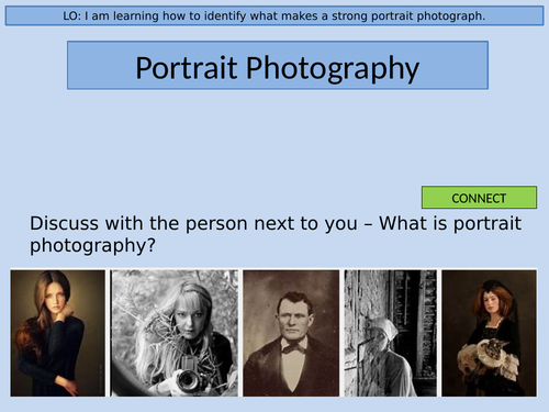 Photography Portrait Project | Teaching Resources