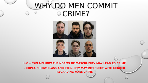 Masculinity & Crime | Teaching Resources