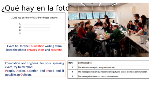 GCSE Spanish - Describing Teachers (Lesson + Handouts) | Teaching Resources